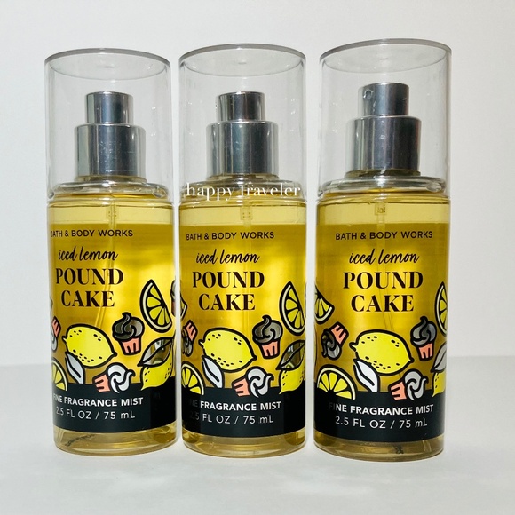 Bath & Body Works | Skincare | Iced Lemon Pound Cake Mist | Poshmark